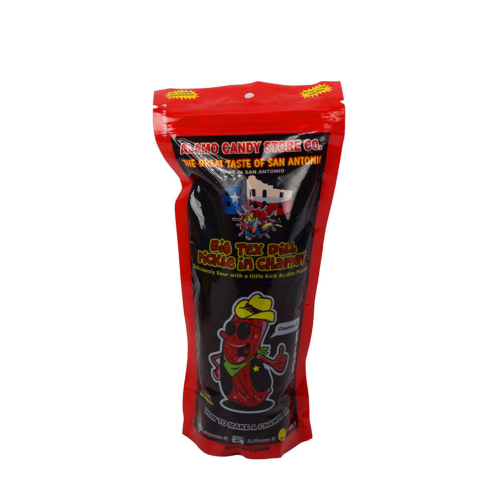 Alamo Candy - Big Tex Dill Pickle In Chamoy – Bulk Candy Store
