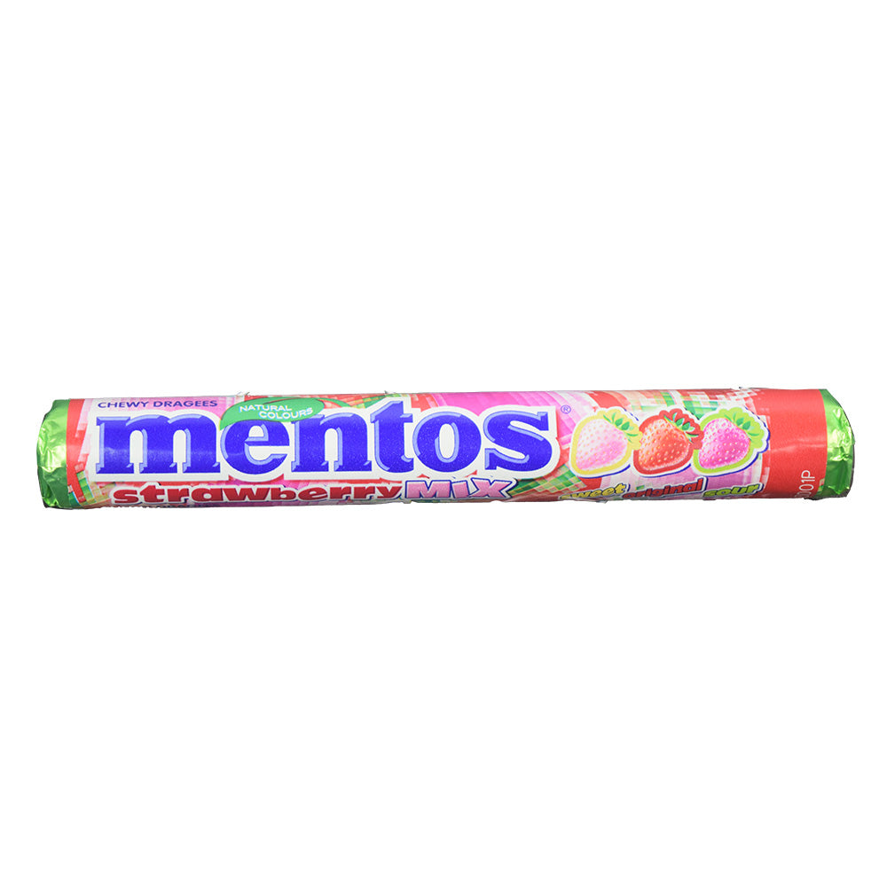 Mentos Strawberry Mix – Bulk Candy Store