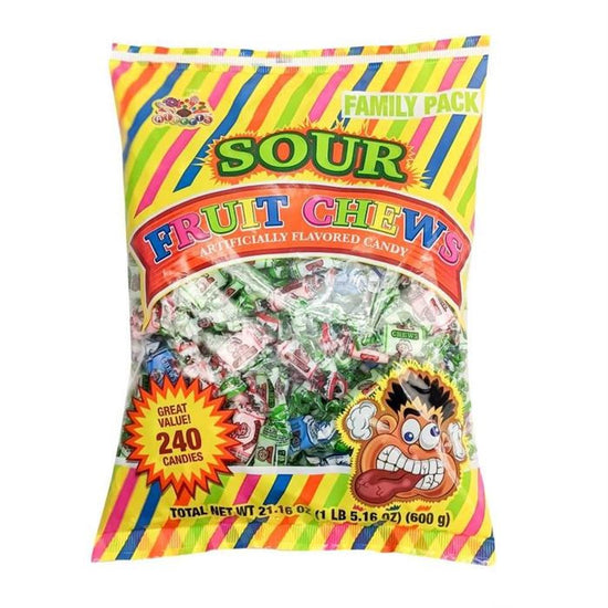 Sour Fruit Chews - 240 Count – Bulk Candy Store