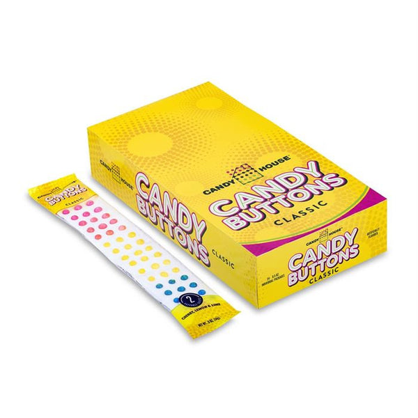 Candy House Candy Buttons - 24 Count – Bulk Candy Store