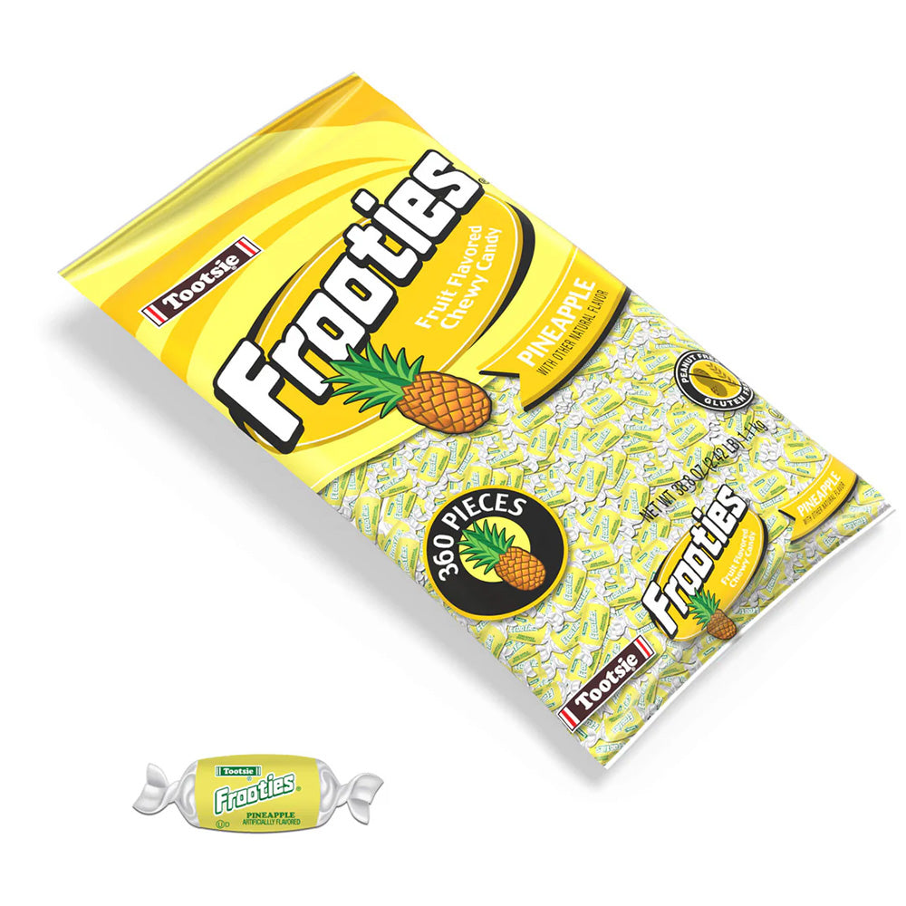 Frooties Pineapple - 360 Count – Bulk Candy Store