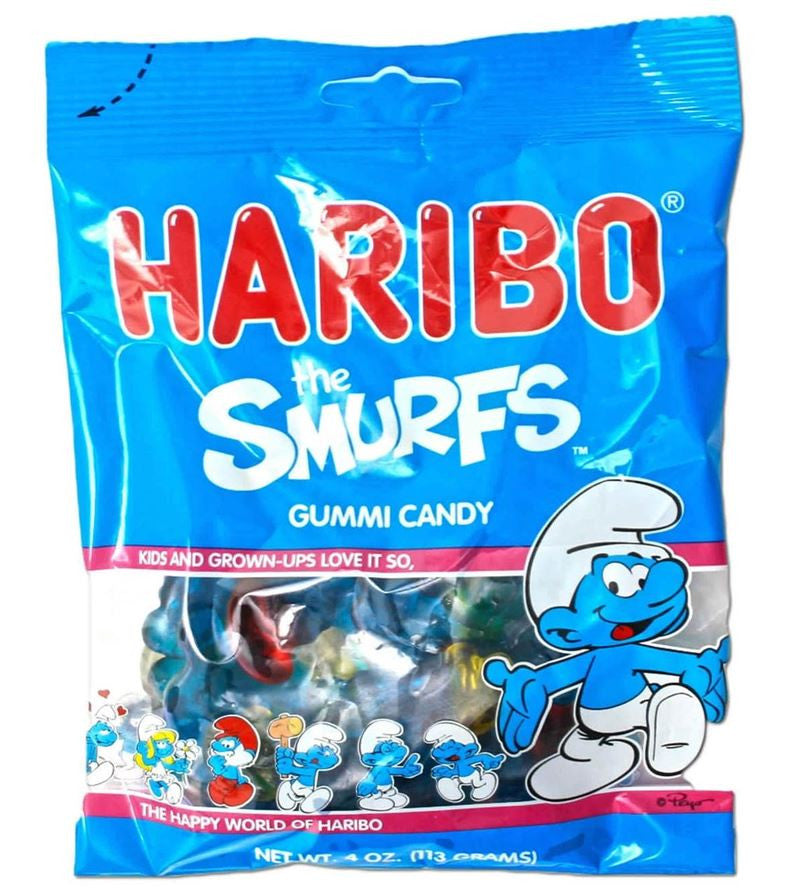 Haribo Gummy Smurfs - 4 oz – Bulk Candy Store