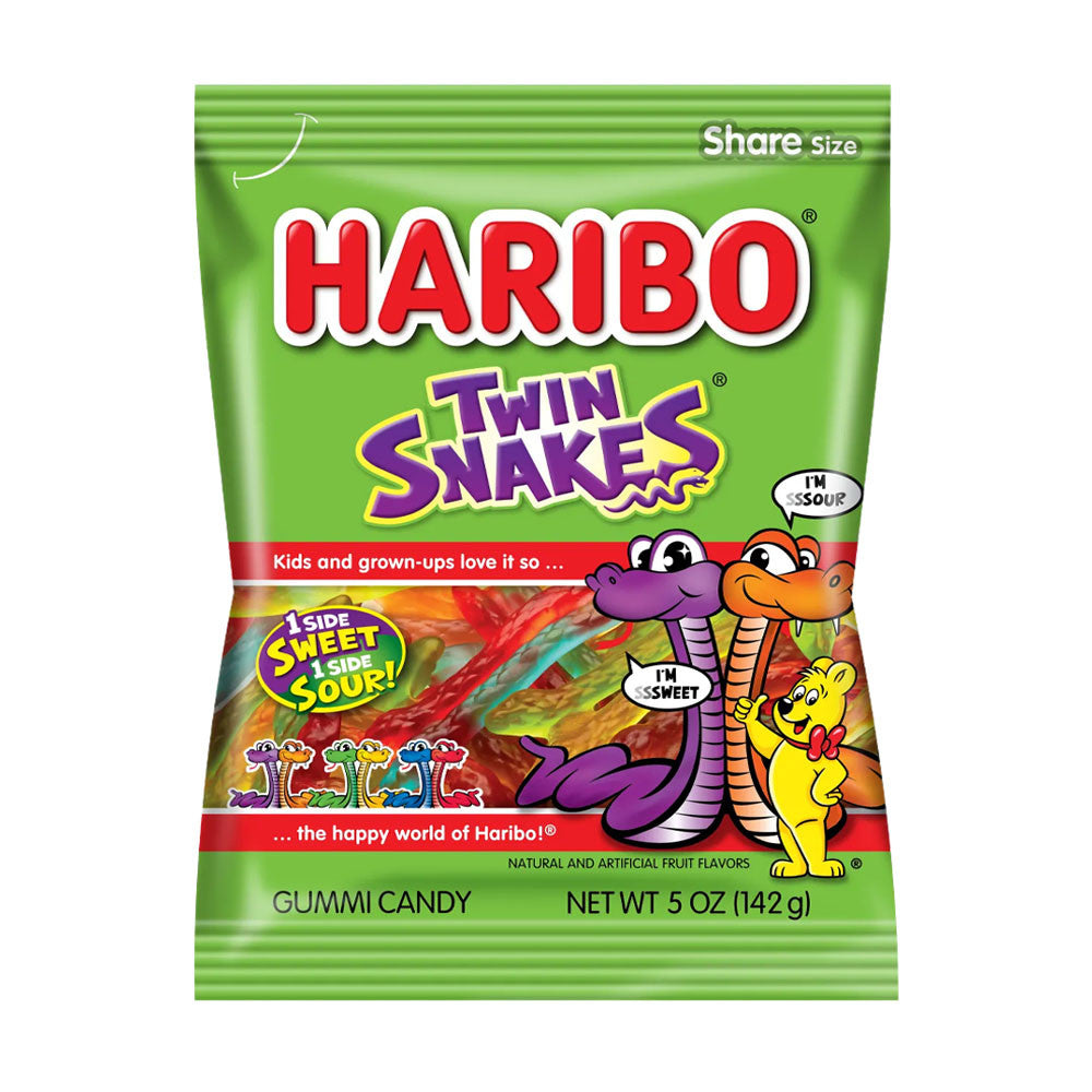 Haribo Twin Snakes - 5 oz Bag – Bulk Candy Store