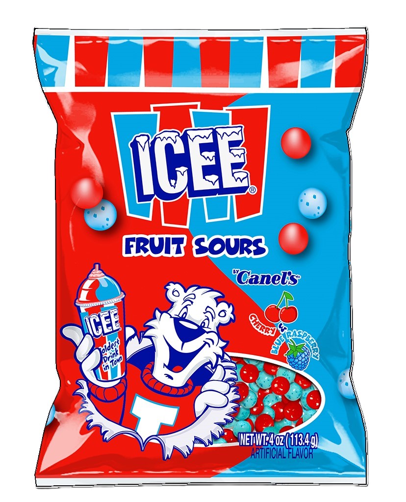 Icee Fruit Sours - 4 oz. – Bulk Candy Store