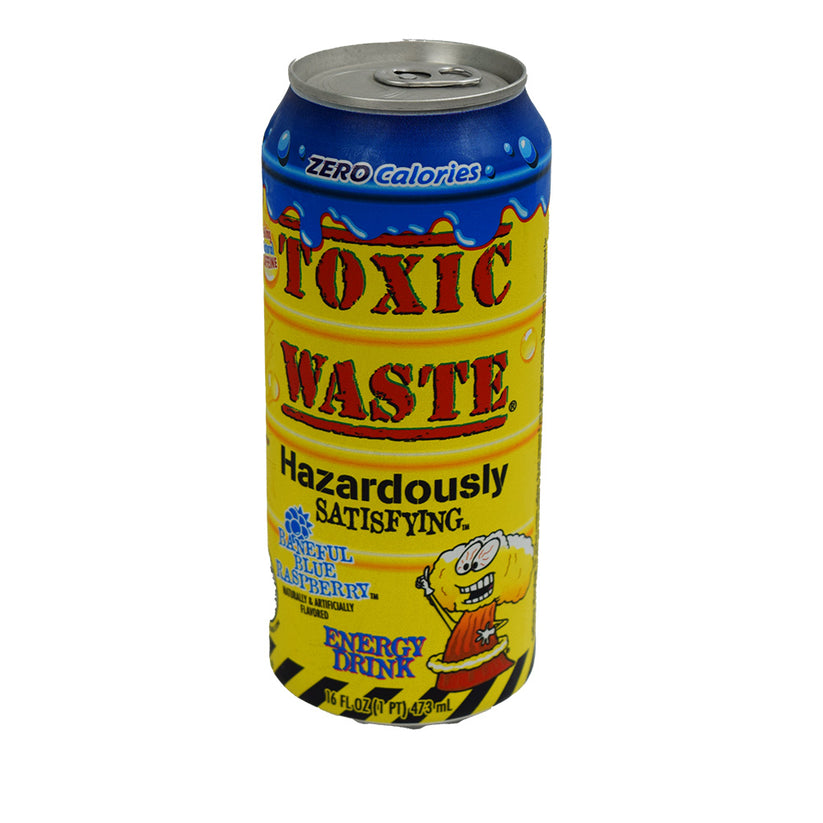 Toxic Waste Baneful Blue Raspberry Energy Drink – Bulk Candy Store